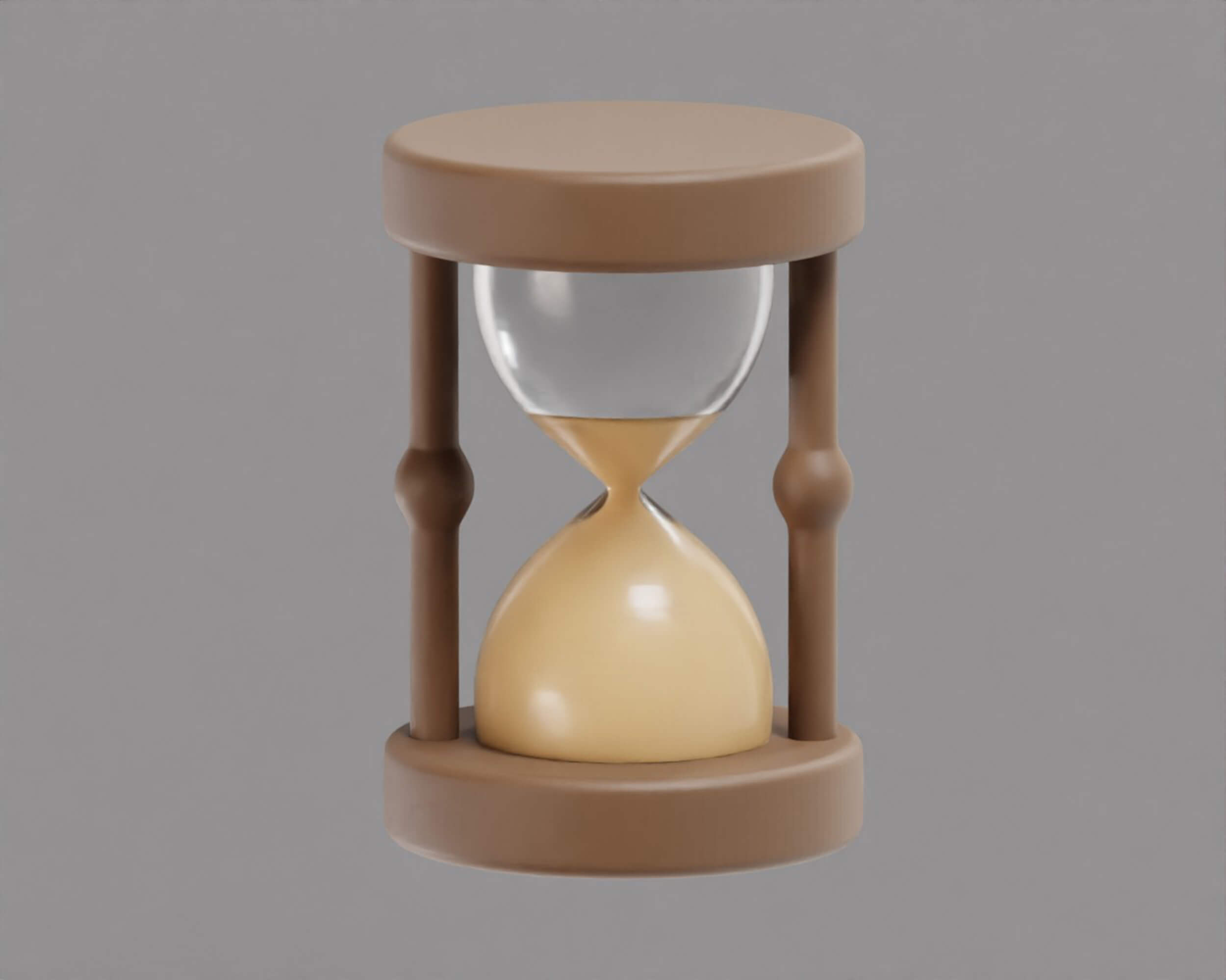 Hour Glass Sand Clock - 3D Model by sdfffg