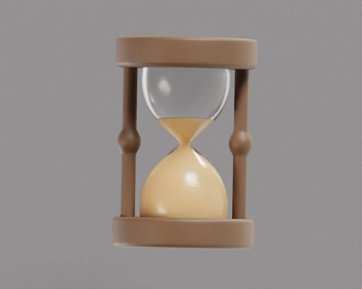 Hour Glass Sand Clock - 3D Model by sdfffg
