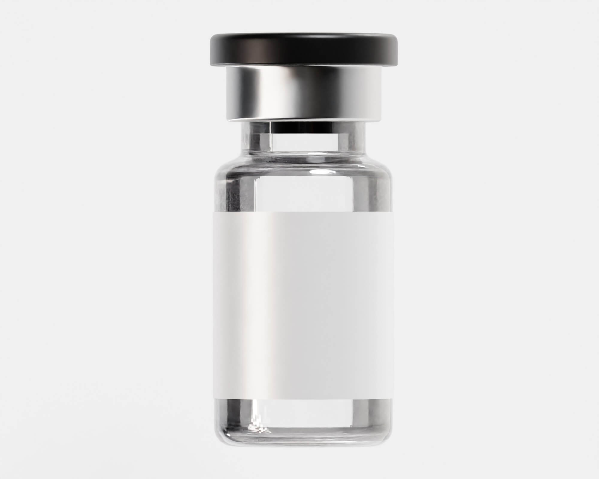 Injection Vial 3D Model by sdfffg