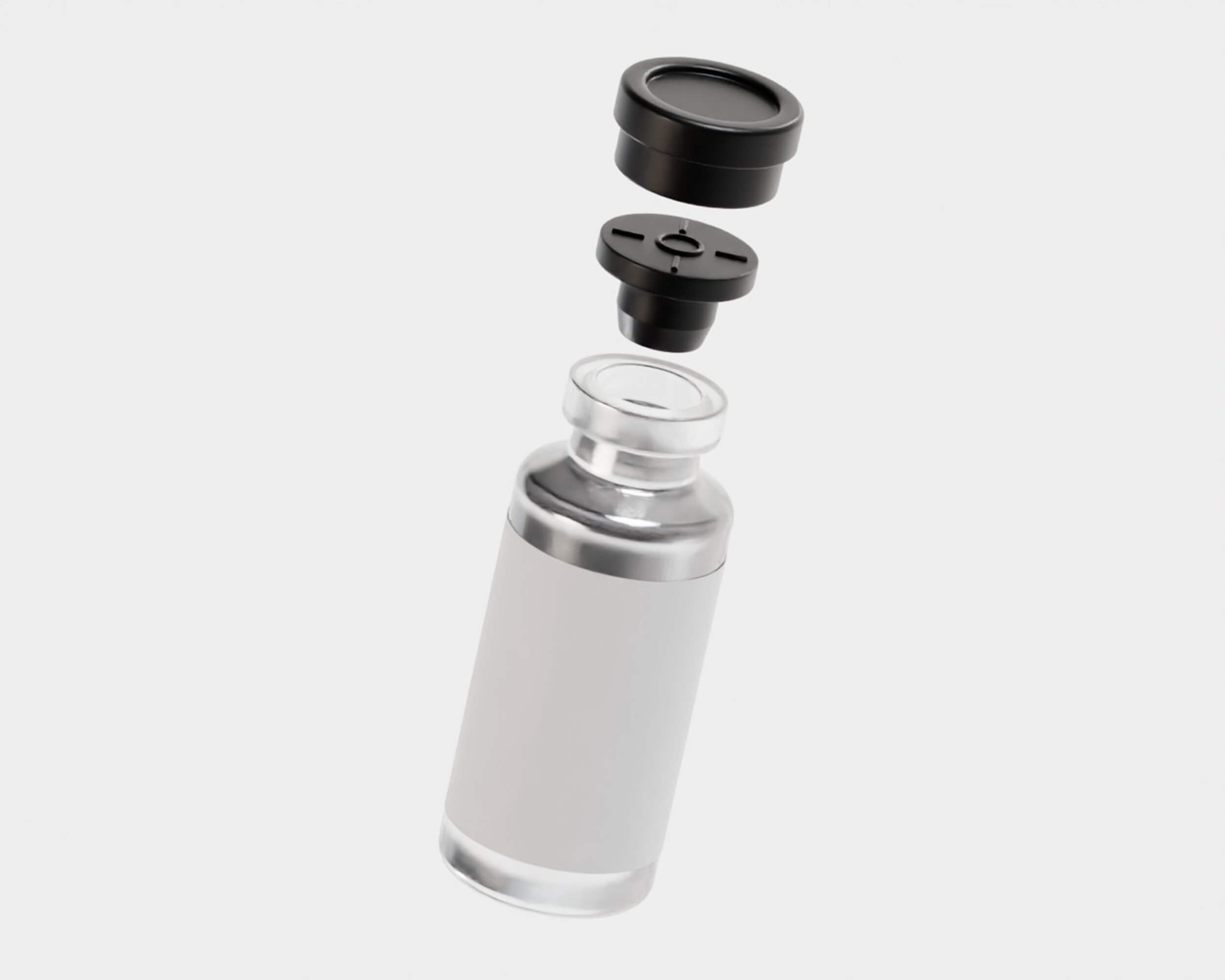 Injection Vial Medical 001 - 3D Model by sdfffg
