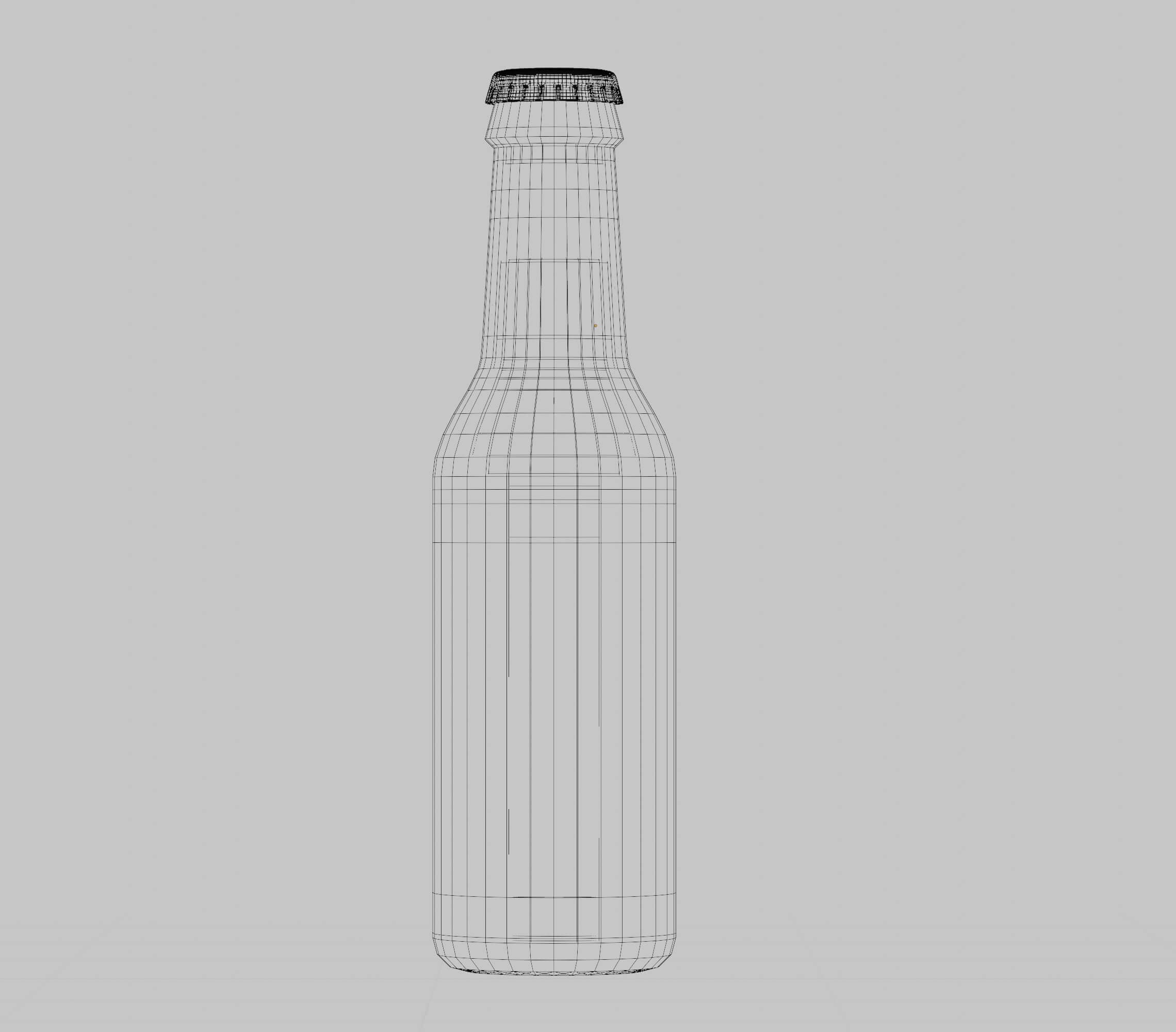 Juice Bottle - 3D Model by sdfffg