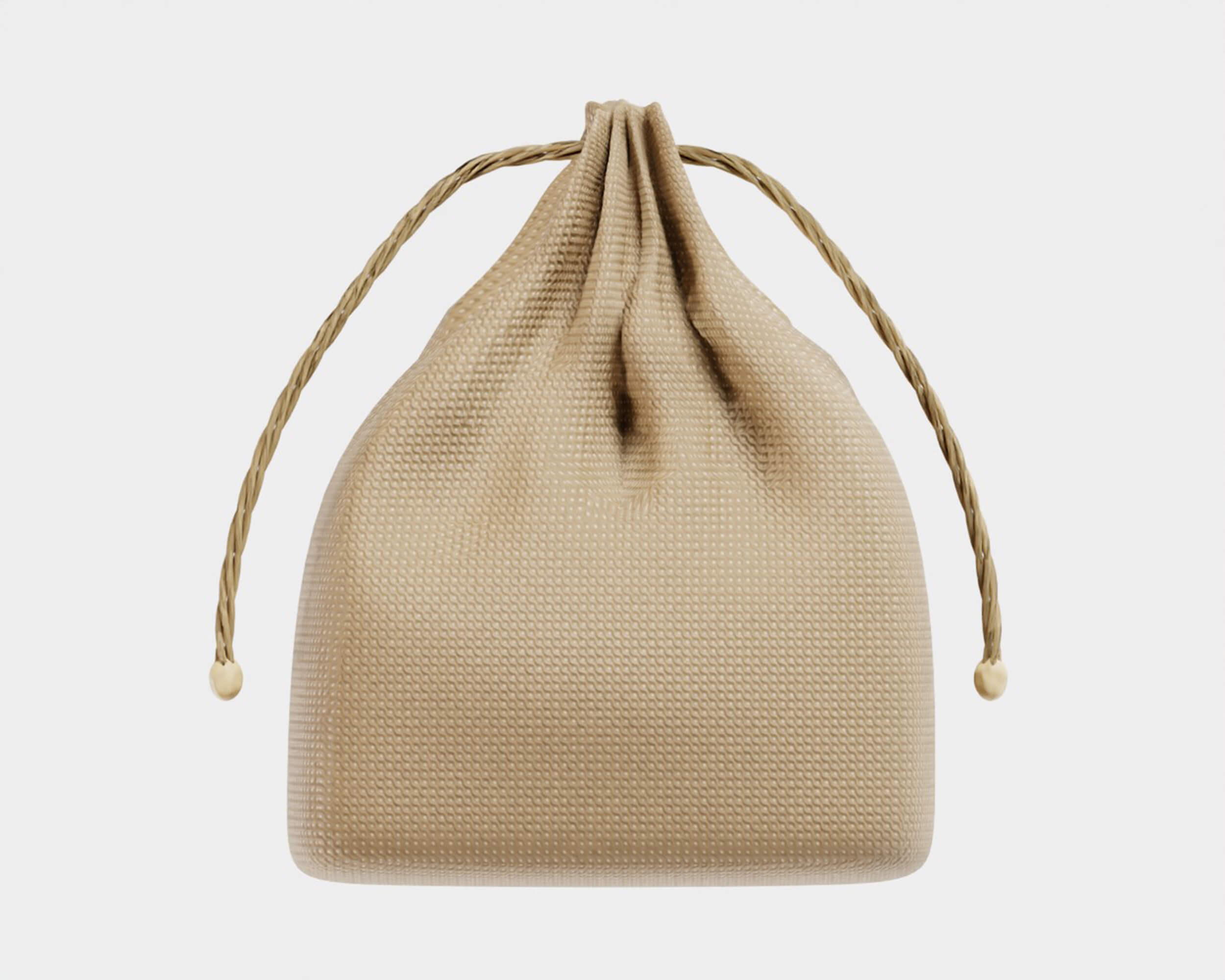 Jute Bag Packaging - 3D Model by sdfffg