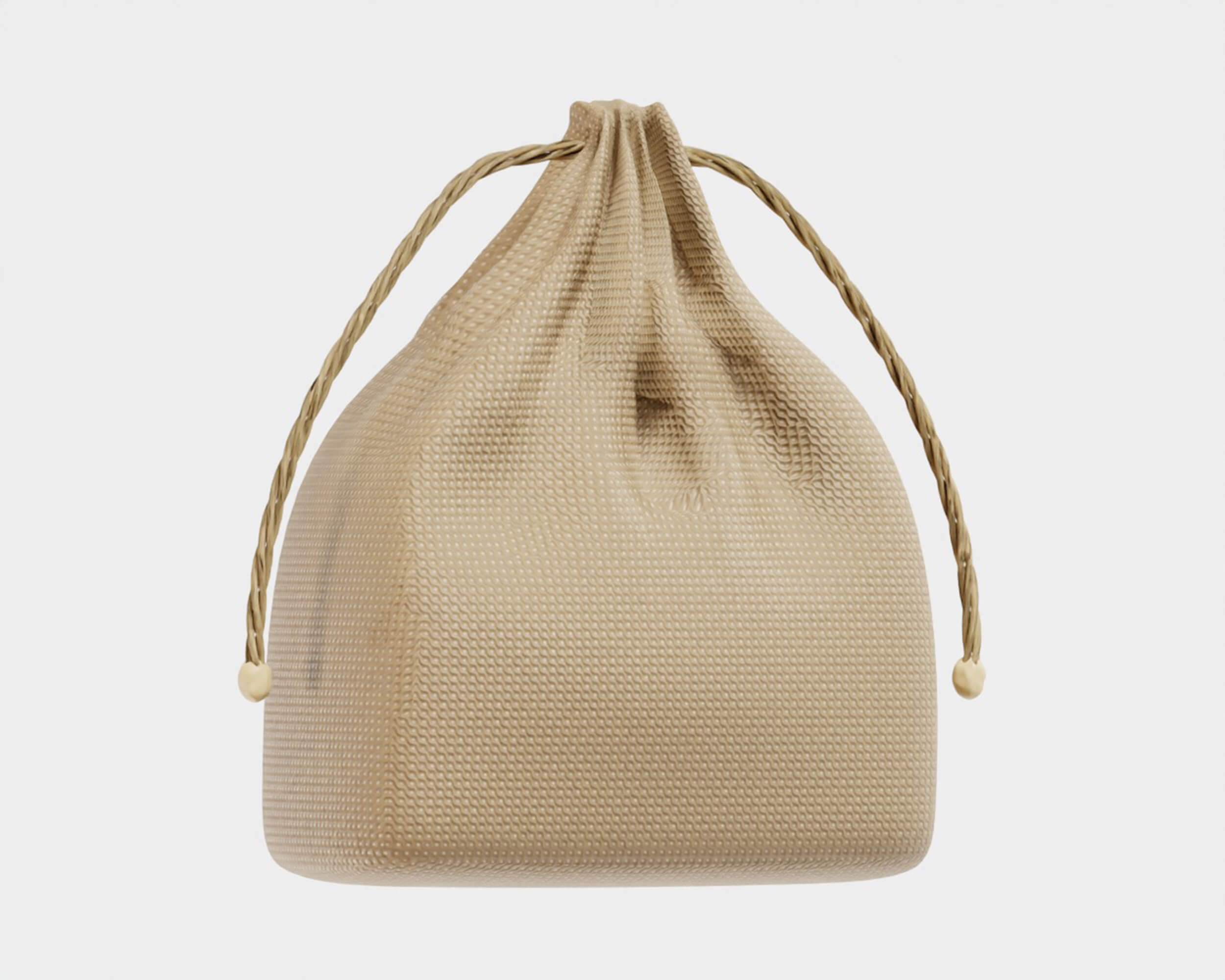 Jute Bag Packaging - 3D Model by sdfffg