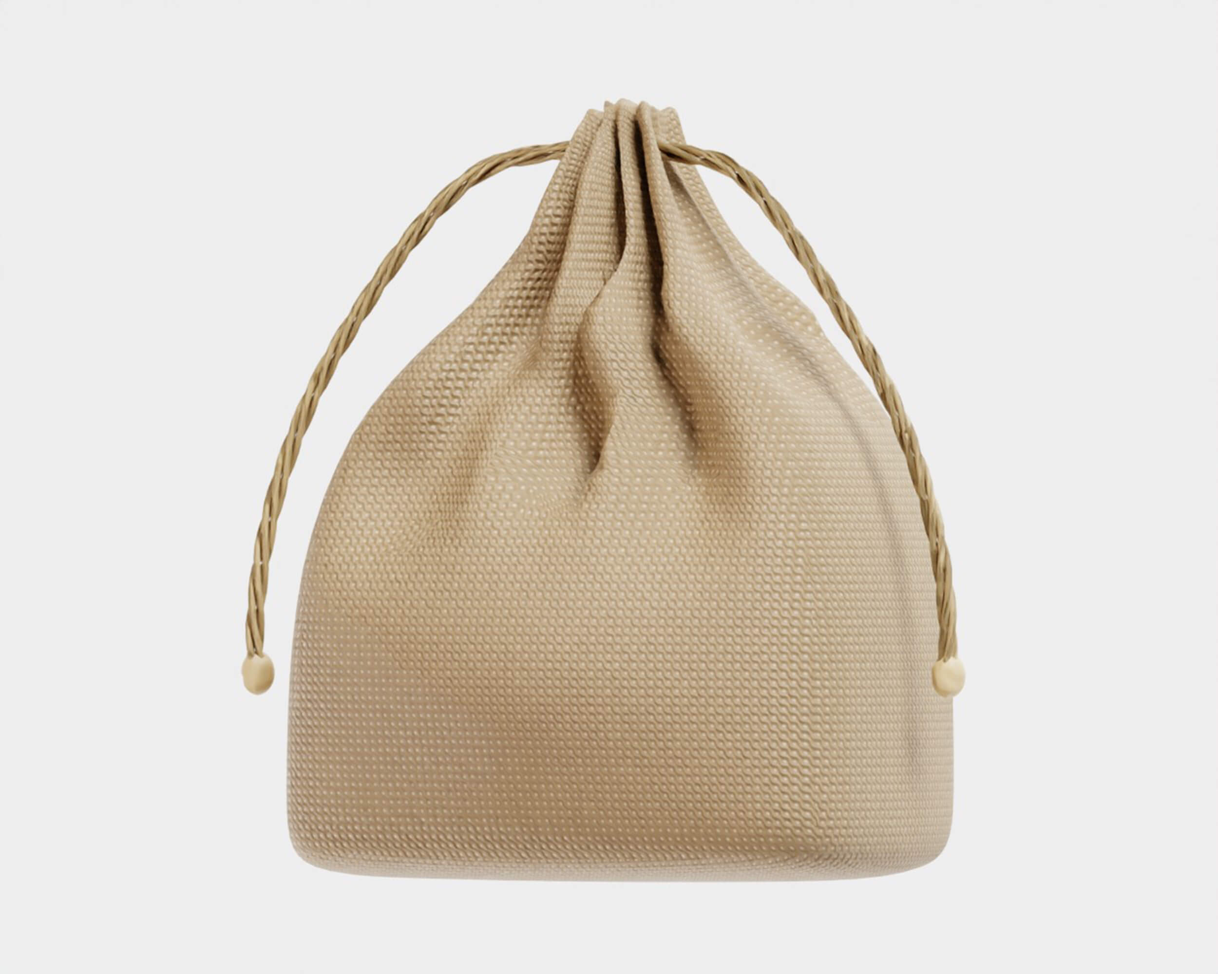 Jute Bag Packaging - 3D Model by sdfffg