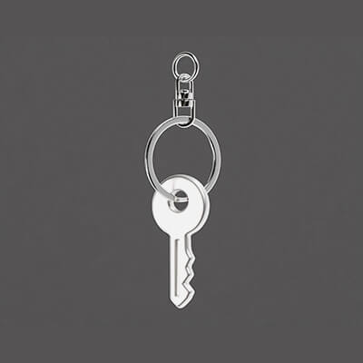 Key Ring Metallic - 3D Model by sdfffg