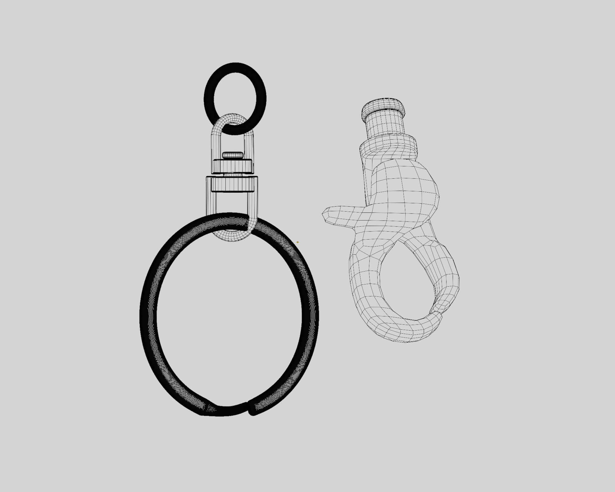 Keychain 02 - 3D Model by sdfffg