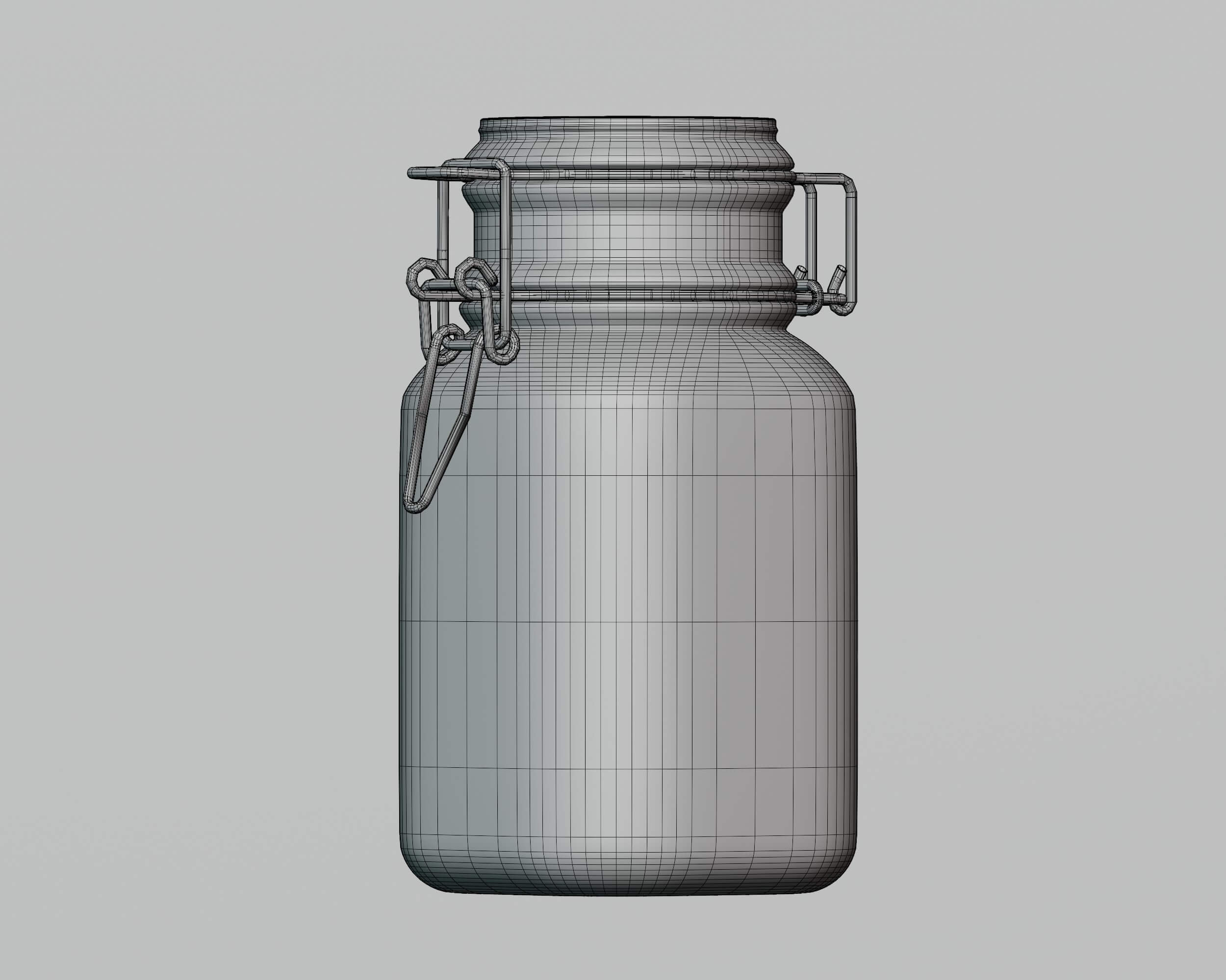 Kitchen Glass Jar - 3D Model by sdfffg