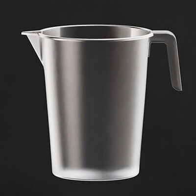 Lab Jar Low Poly plastic jar - 3D Model by sdfffg