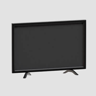 LED TV Cartoon - 3D Model by sdfffg
