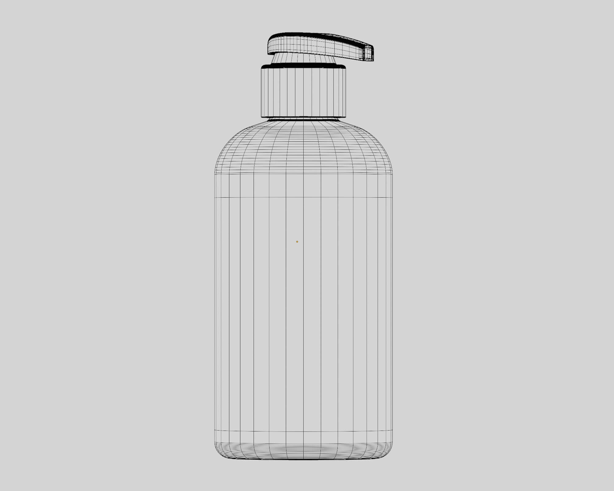 Lotion Bottle 3D Model by sdfffg