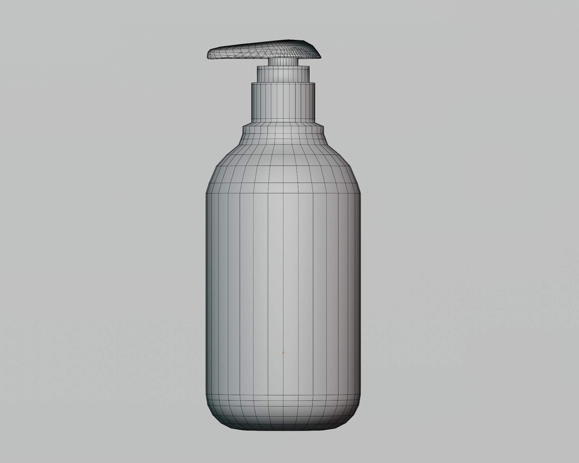 Lotion Bottle - 3D Model by sdfffg