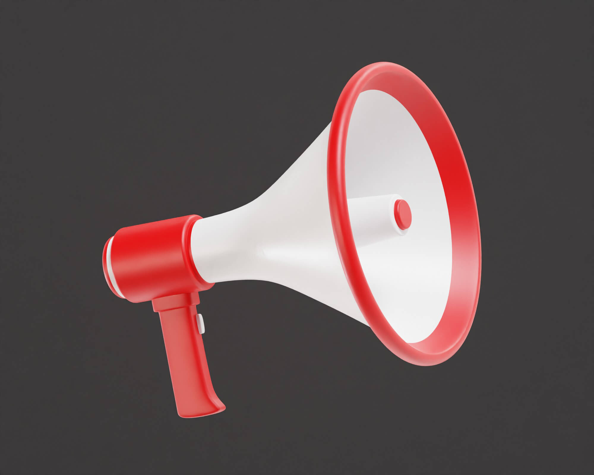 Megaphone 3D Model by sdfffg
