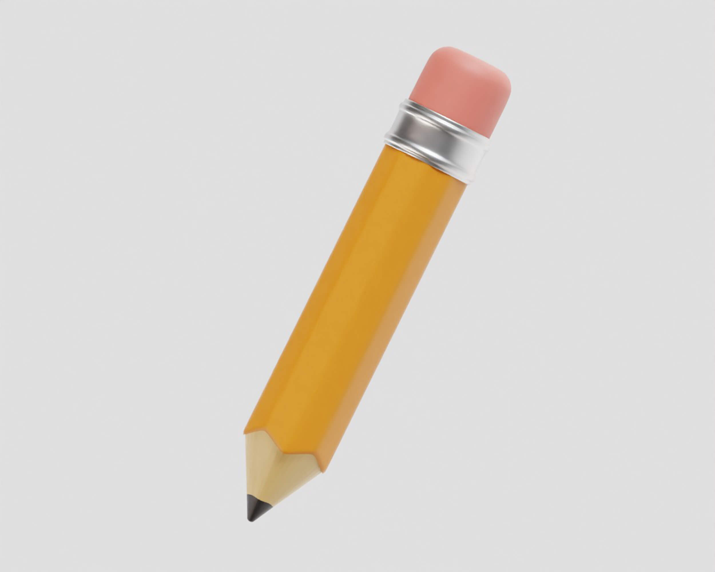 Pencil Education - Free 3D Model by sdfffg
