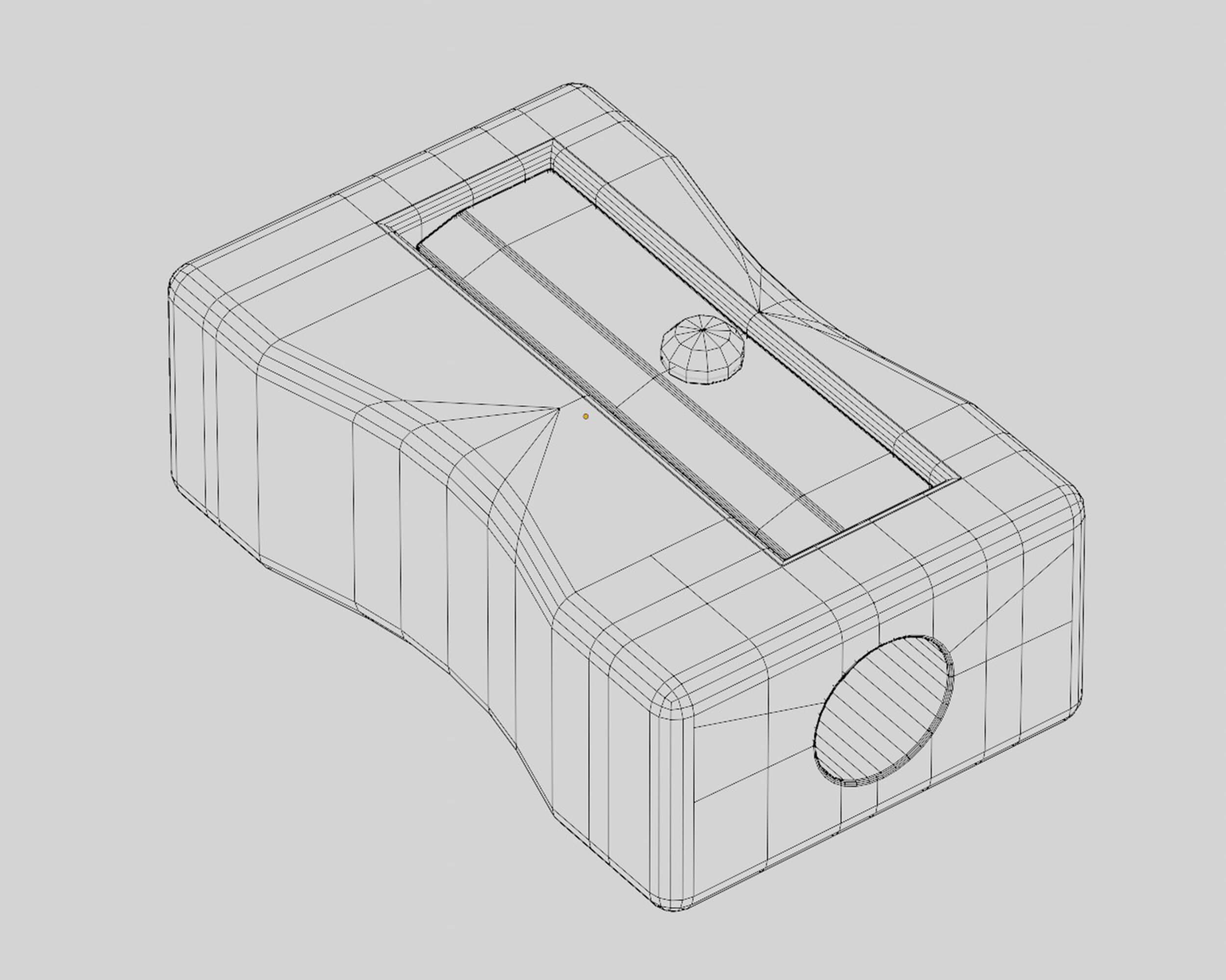 Pencil Sharpener - 3D Model by sdfffg