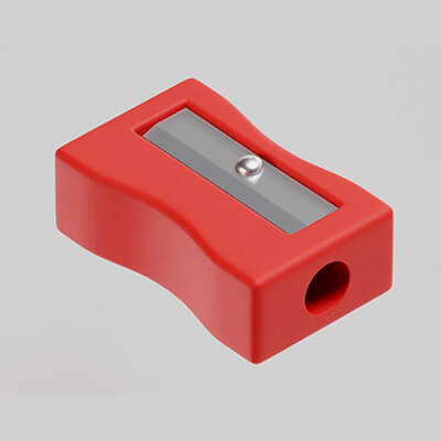 Pencil Sharpener - 3D Model by sdfffg