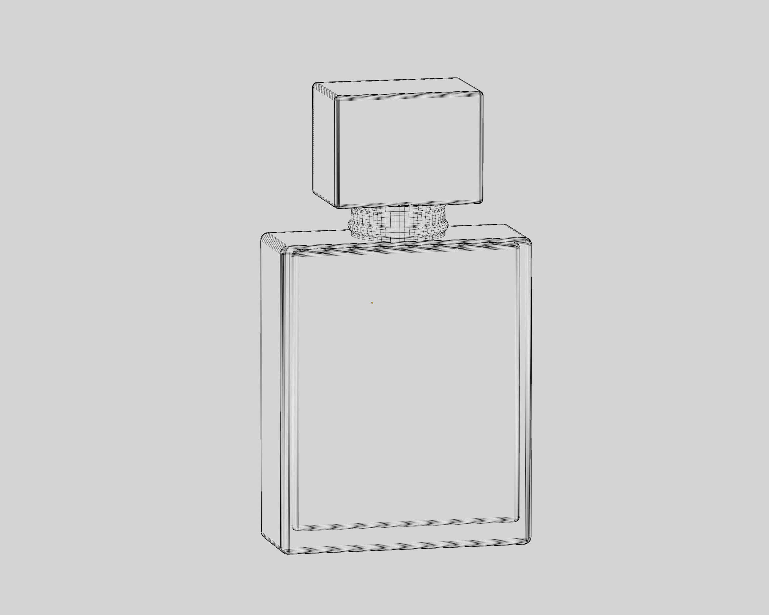 Perfume Bottle - 3D Model by sdfffg