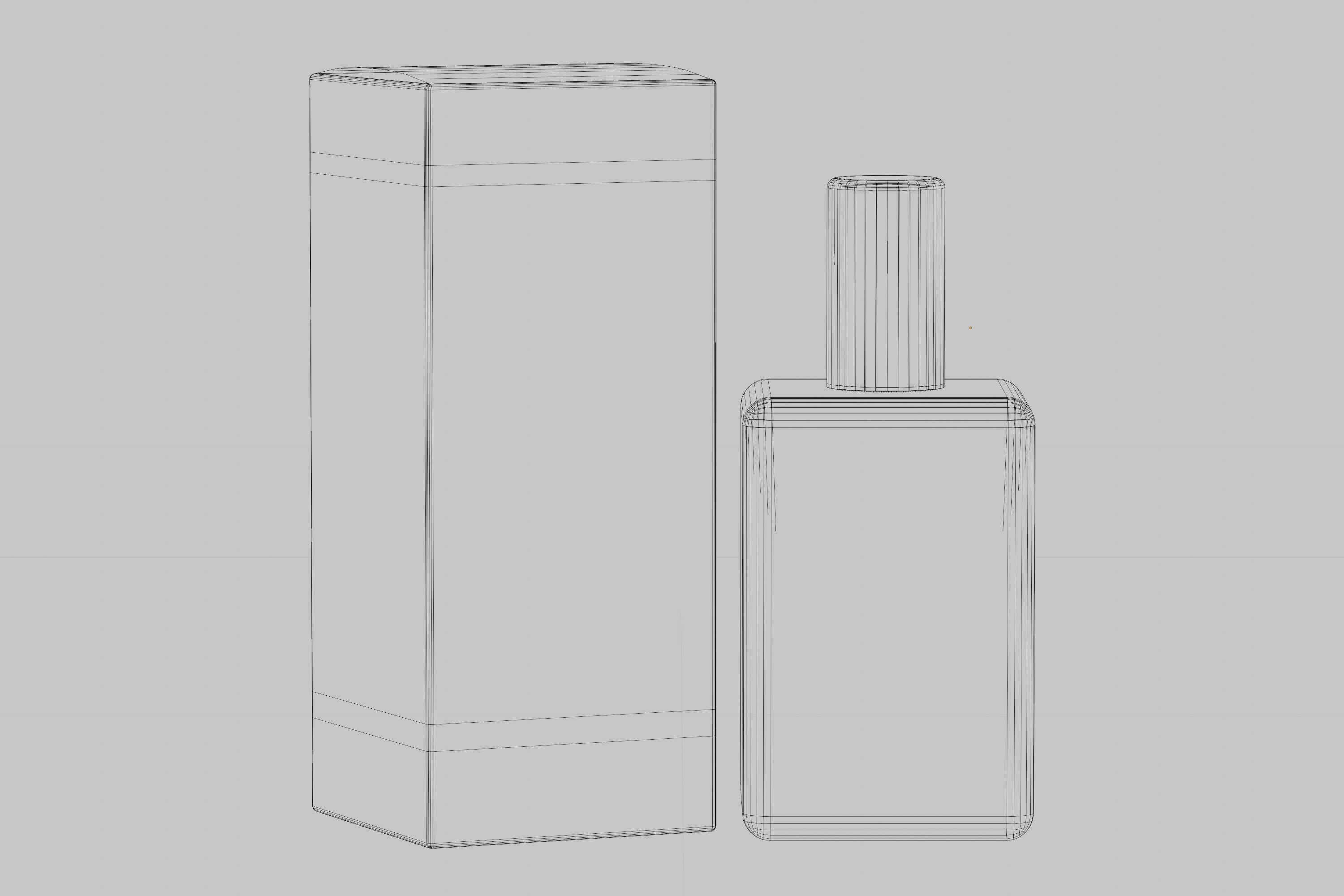 Perfume Bottle - 3D Model by sdfffg