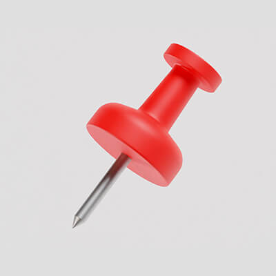 Push Pin Notice Board - 3D Model by sdfffg