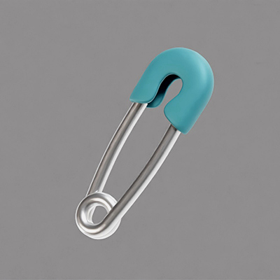 Safety Pin Realistic - 3D Model by sdfffg