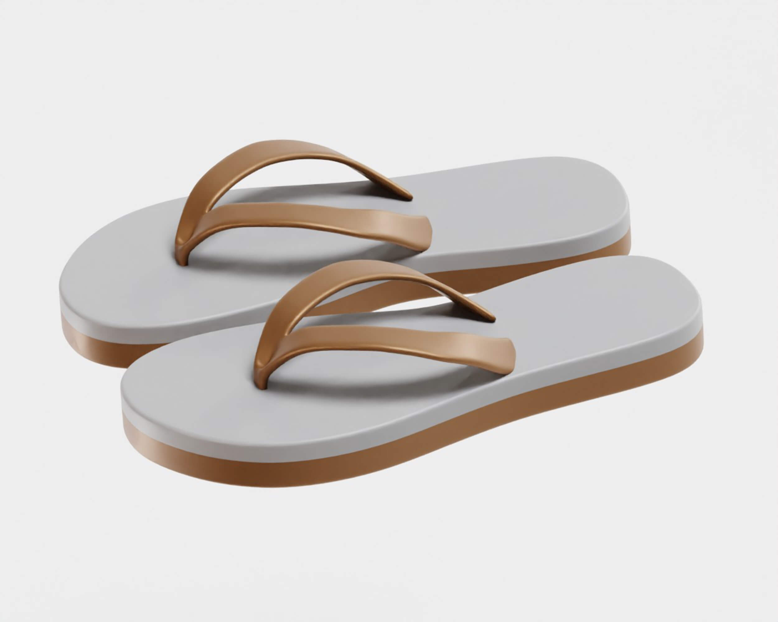 Sandals Realistic - 3D Model by sdfffg
