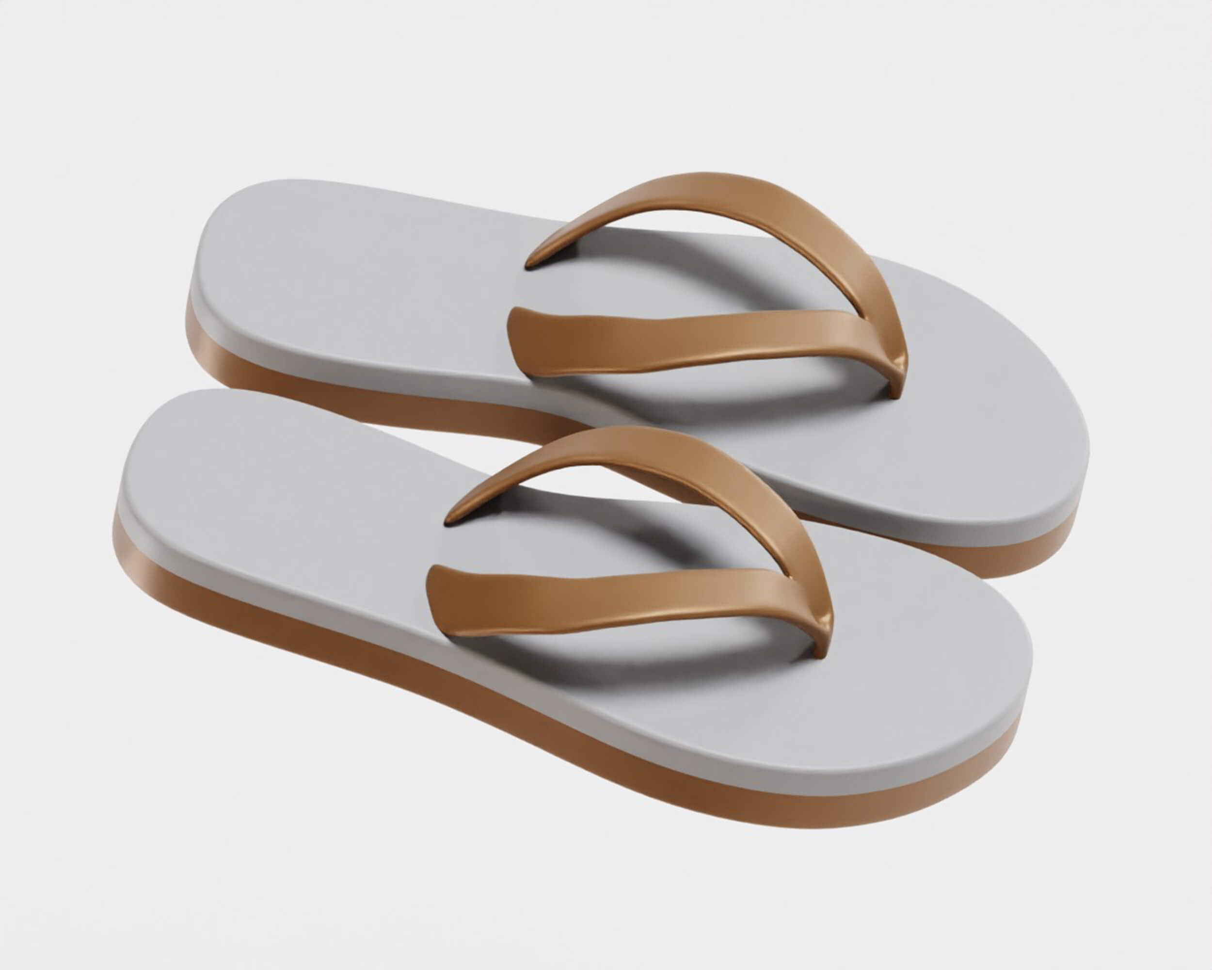 Sandals Realistic - 3D Model by sdfffg