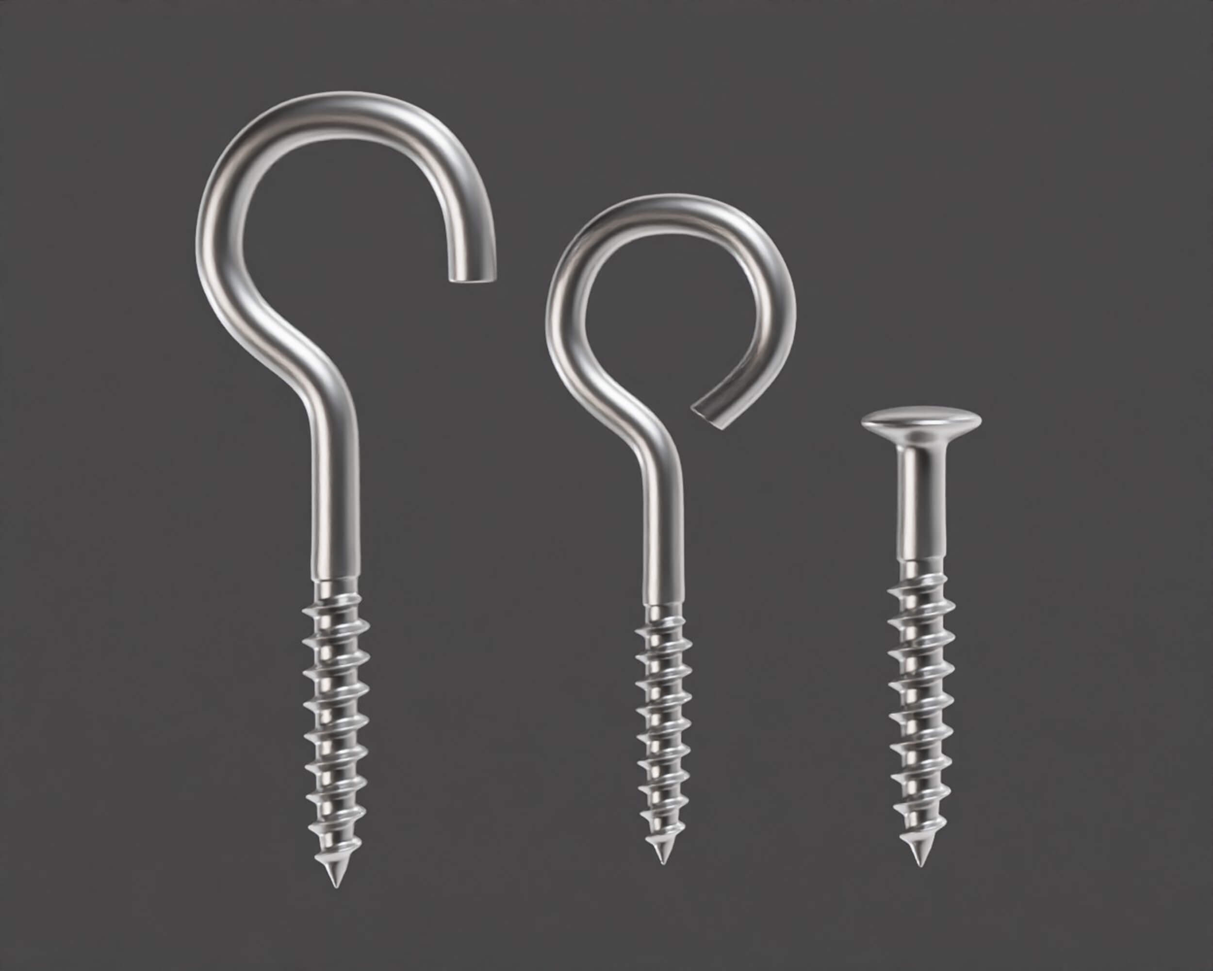 Screw Hooks Element 001 - 3D Model by sdfffg