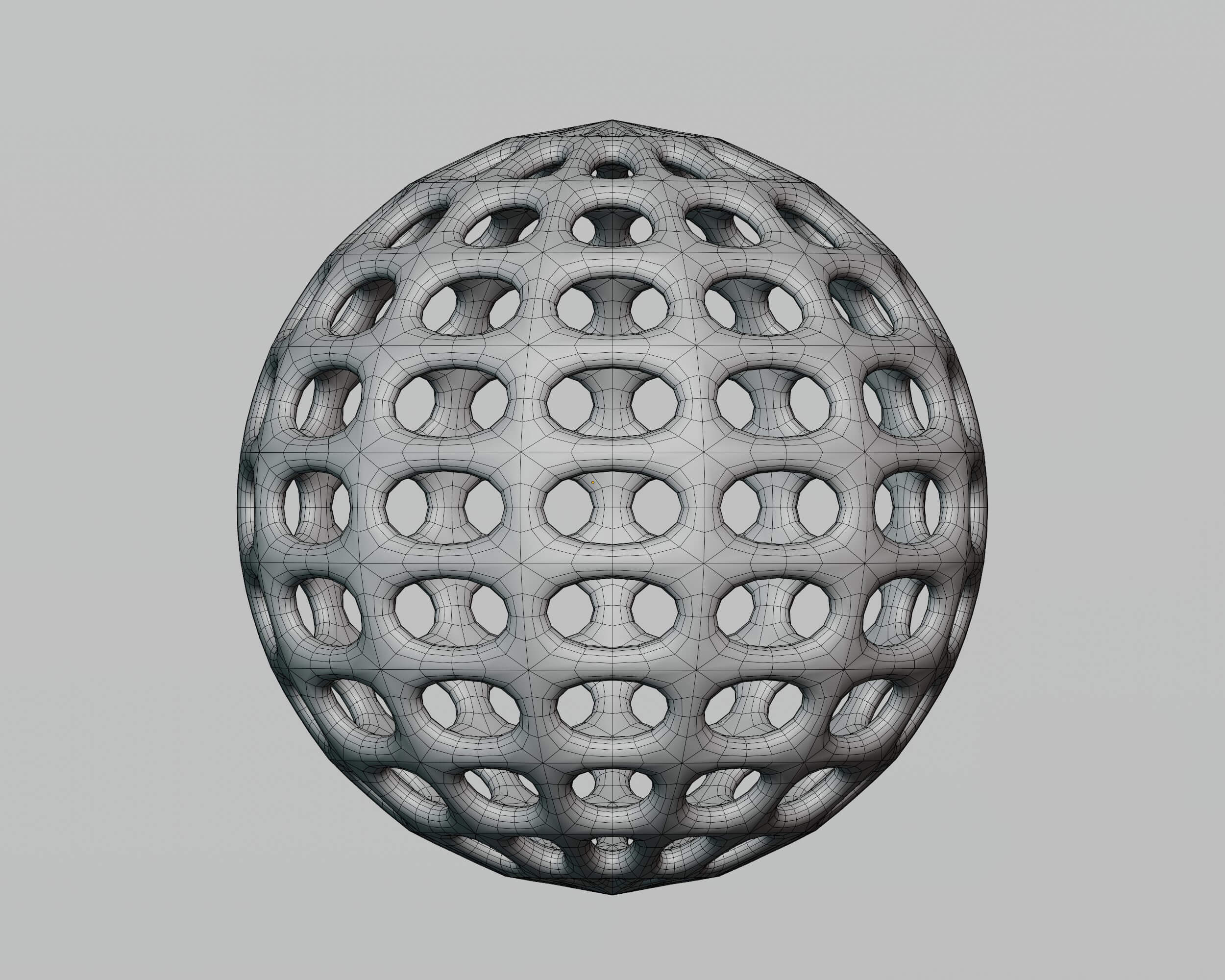 Sphere Ball 3D Model by sdfffg