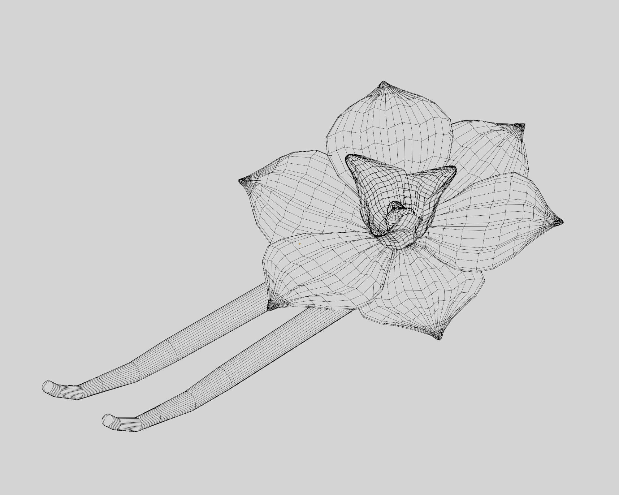 Vanilla Flower - 3D Model by sdfffg