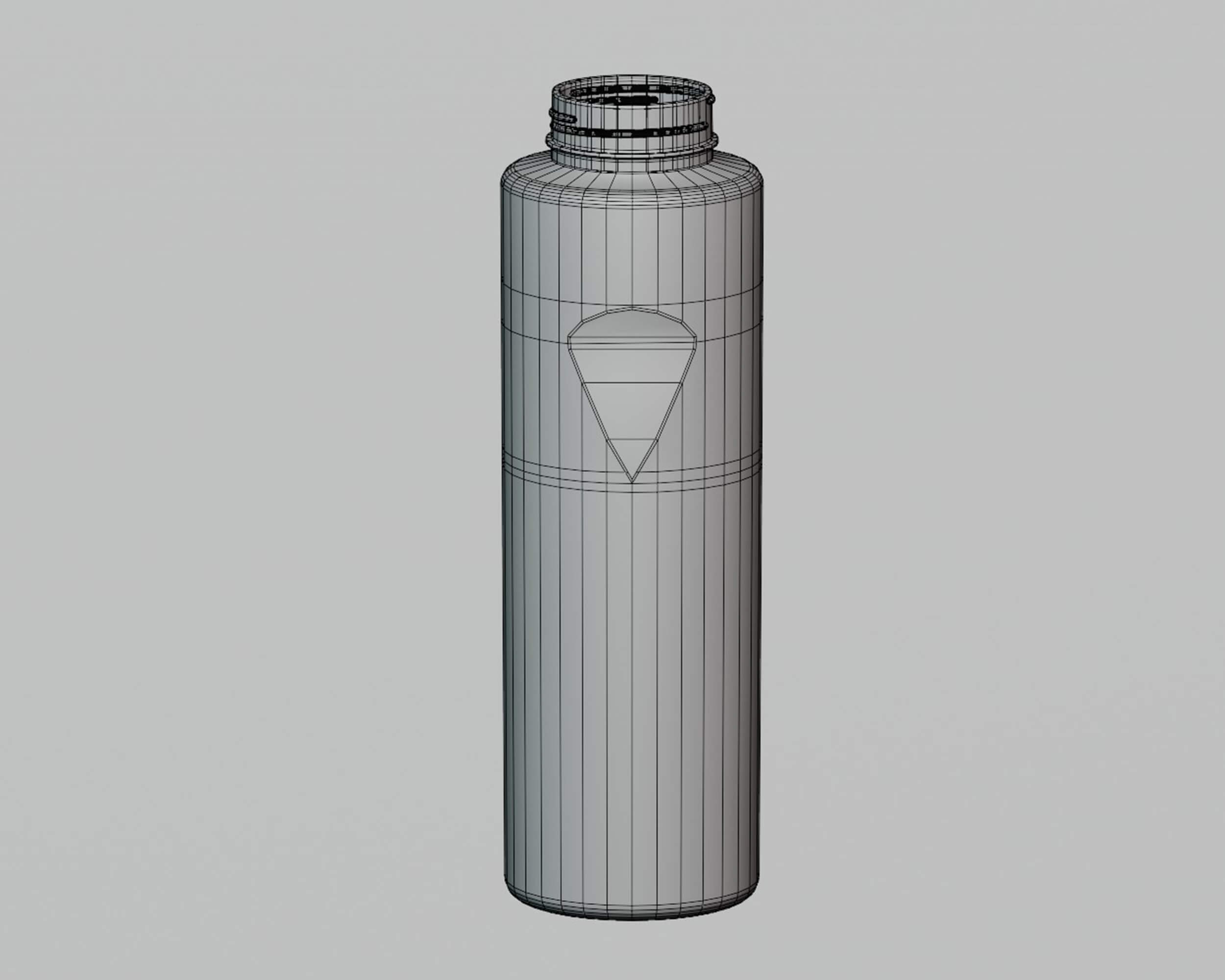 Water Bottle - 3D Model by sdfffg