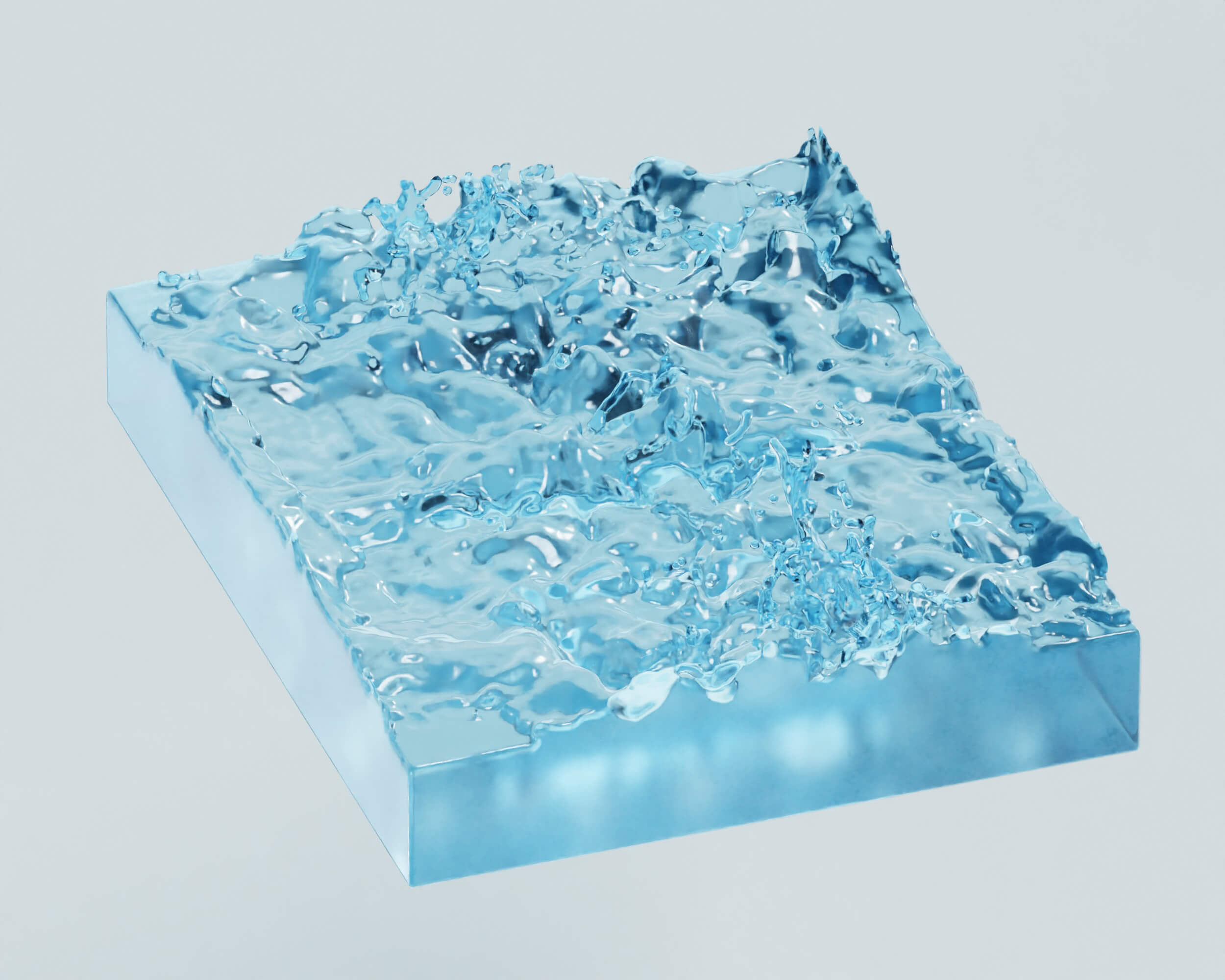 Waves Ocean Realistic - 3D Model by sdfffg