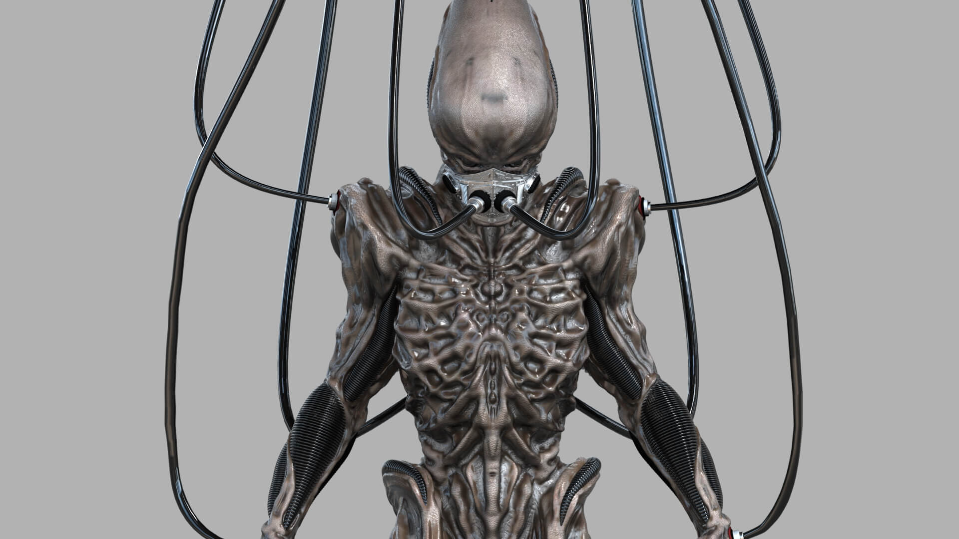 Alien Xeno ID in Incubator - 3D Model by seanguerrez
