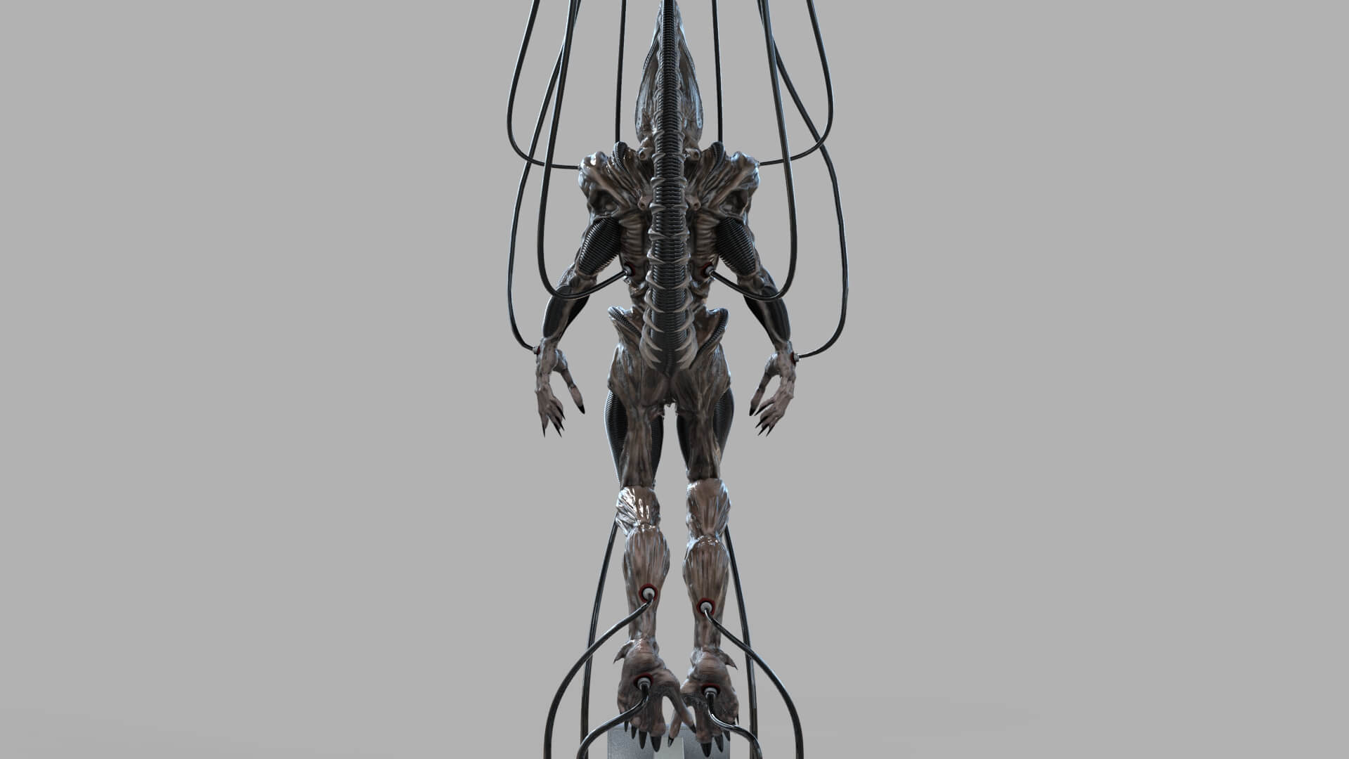 Alien Xeno ID in Incubator - 3D Model by seanguerrez