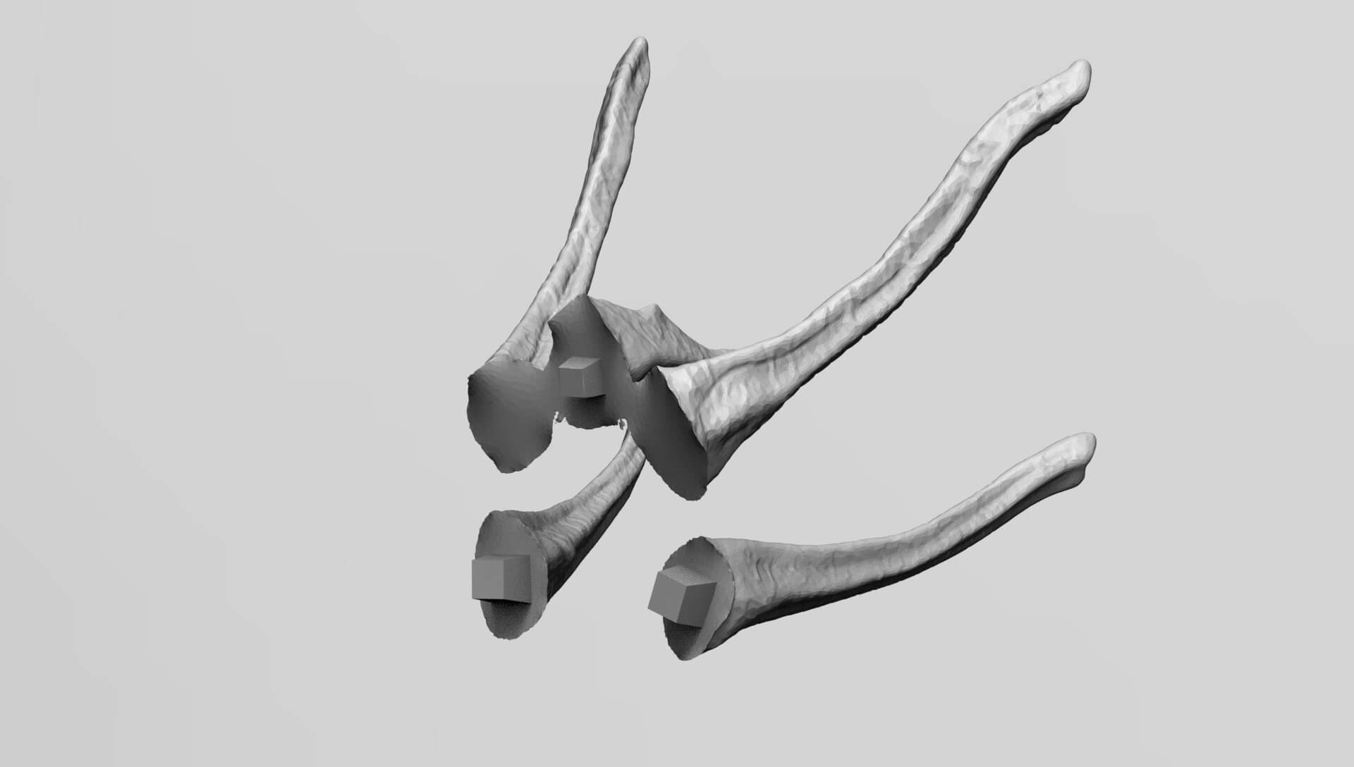 Alien Xenomorph Smoking - 3D Print Model by seanguerrez