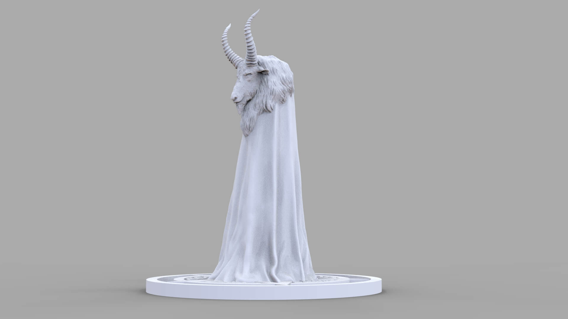 Baphomet Lord of Darkness - 3D Model by seanguerrez