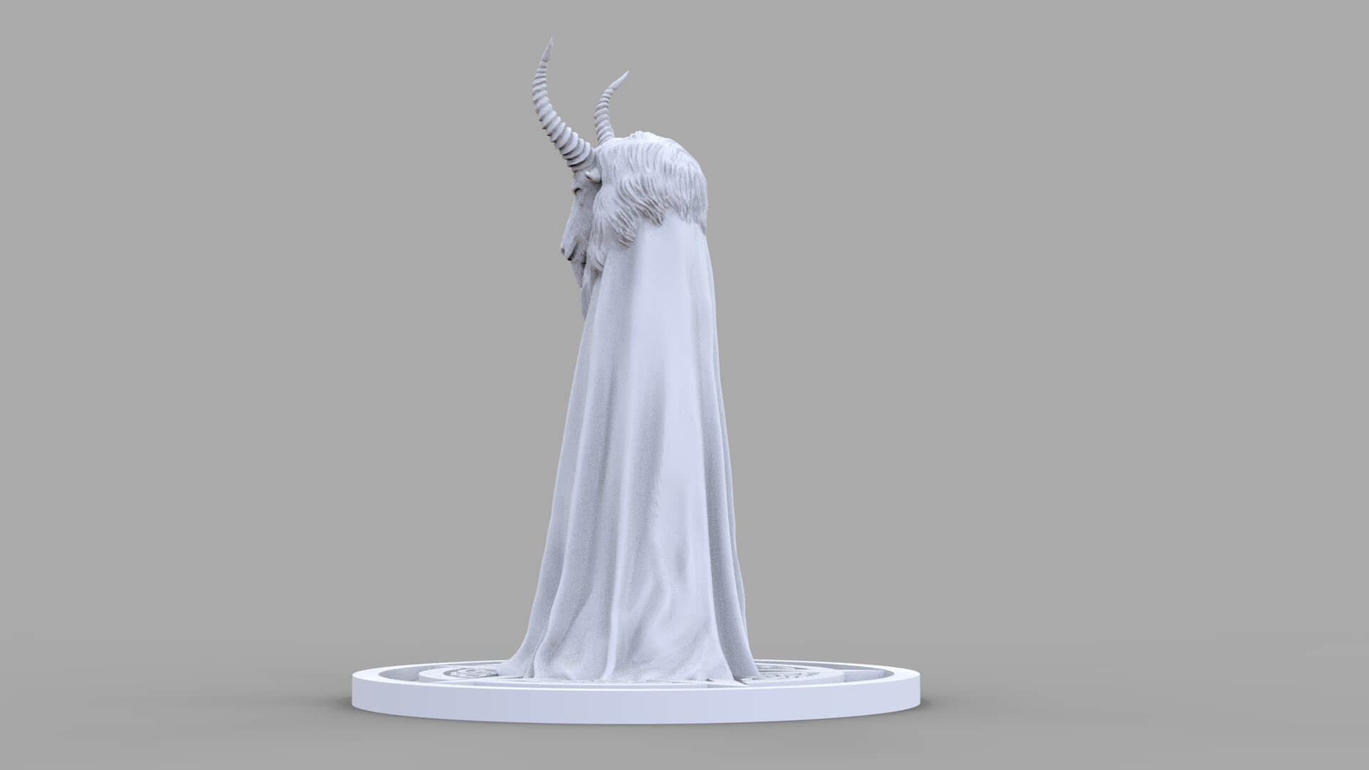 Baphomet Lord of Darkness - 3D Model by seanguerrez