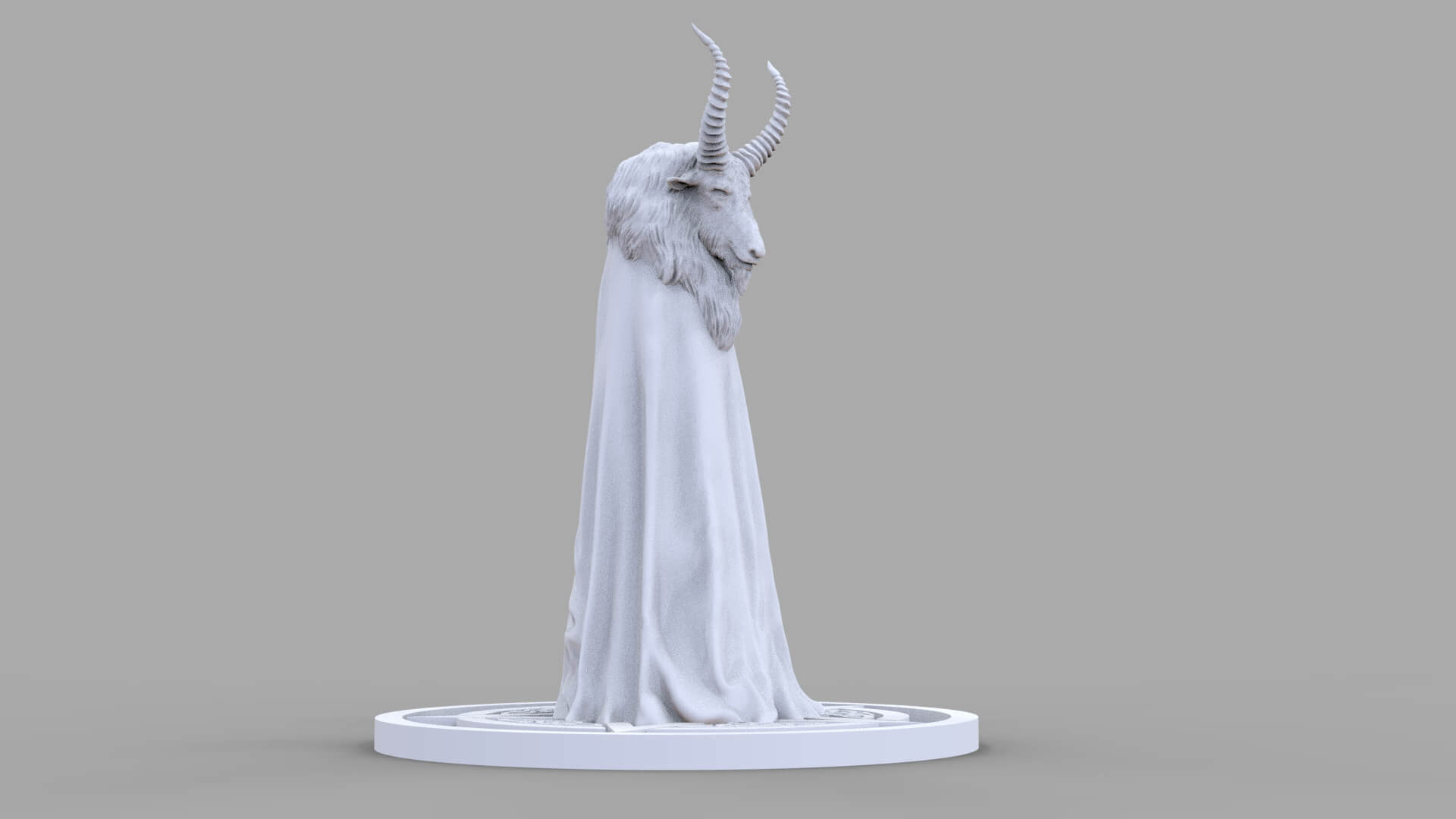 Baphomet Lord of Darkness - 3D Model by seanguerrez