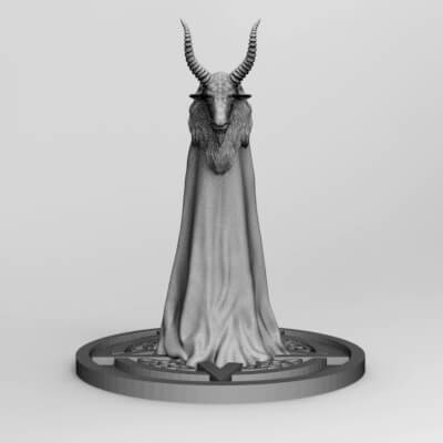 Baphomet Lord of Darkness - 3D Model by seanguerrez