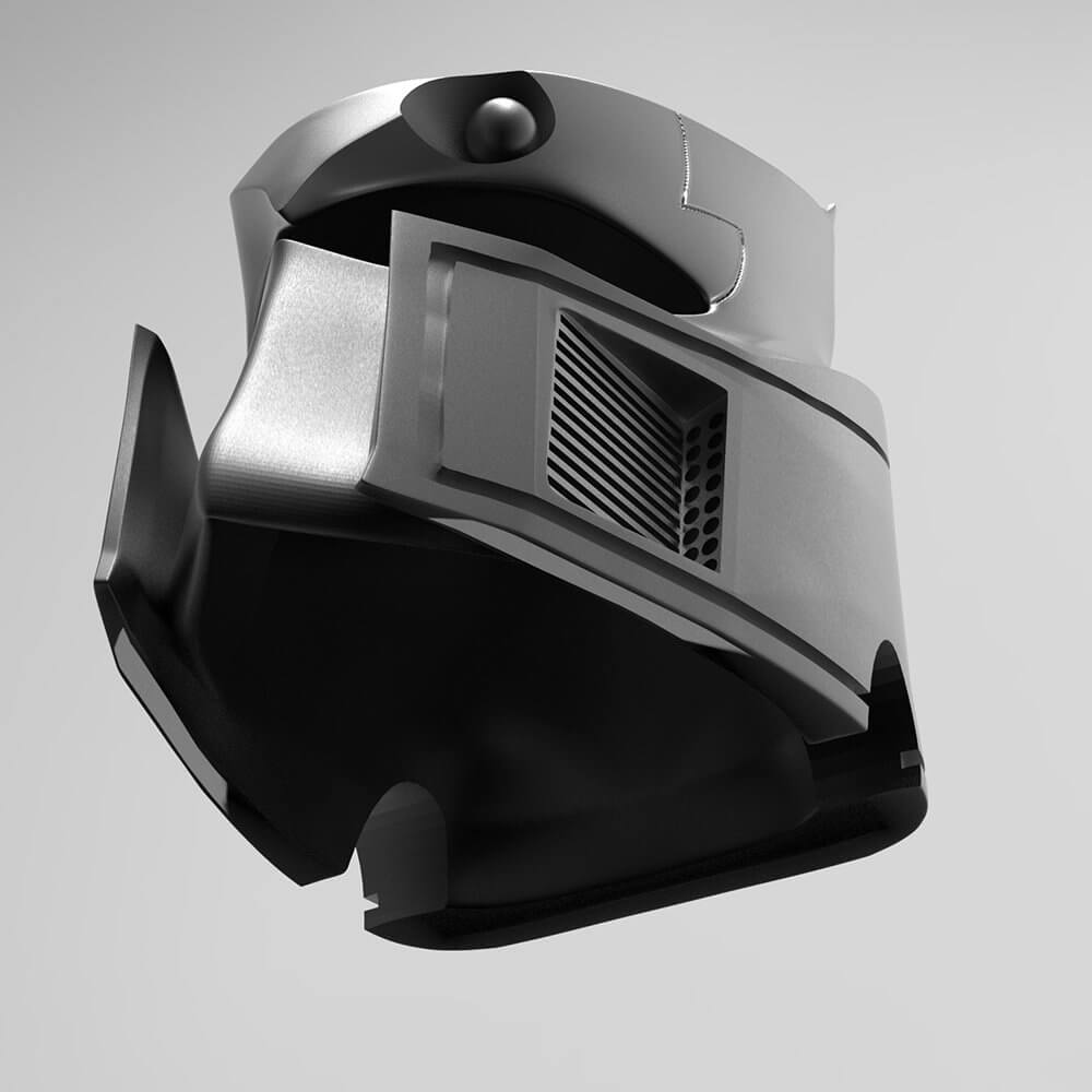 Batman Knightfall Helmet - 3D Model by seanguerrez