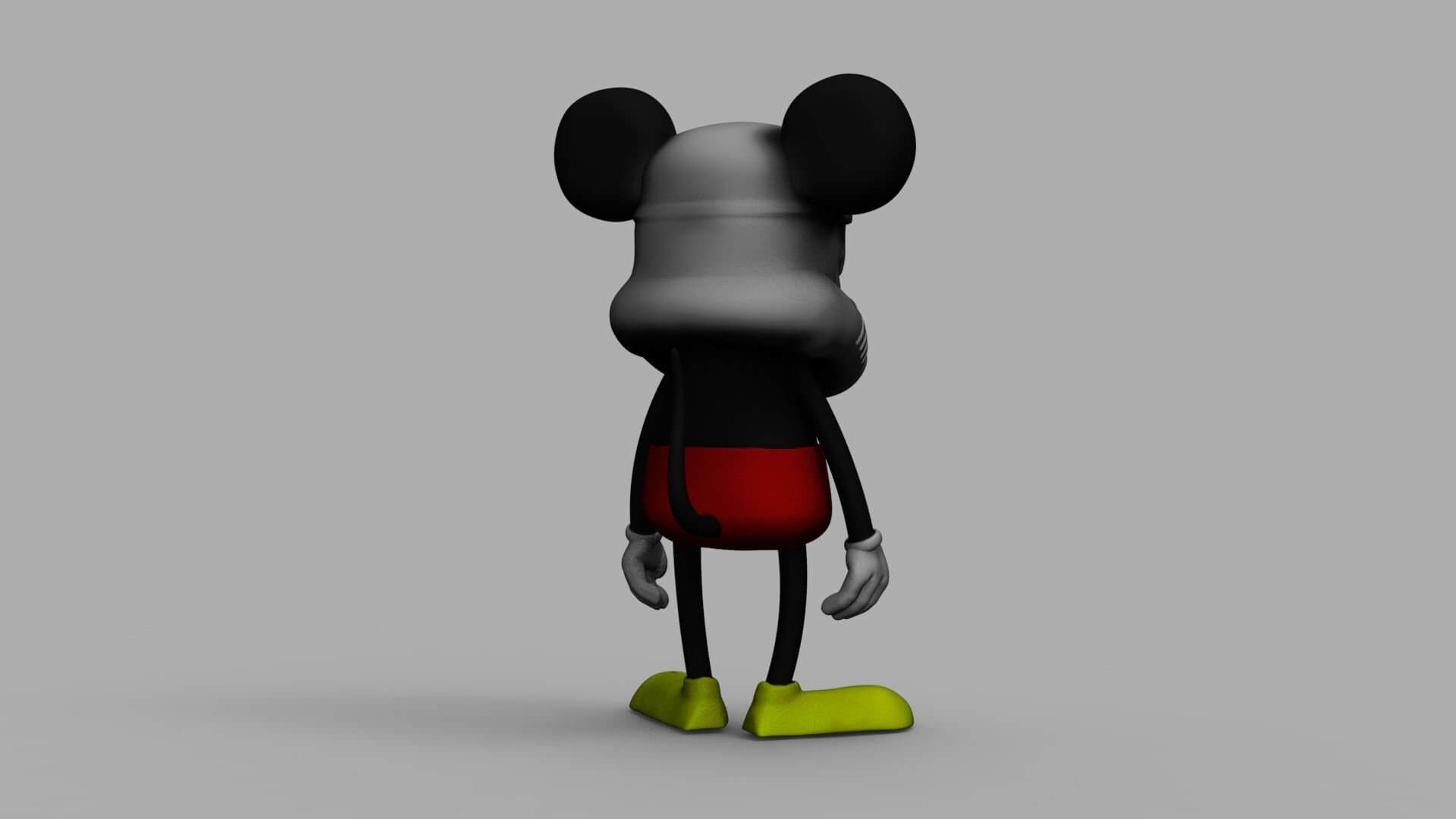 Disney Star Wars Mikey Mouse Storm Trooper Helmet - 3D Model by seanguerrez