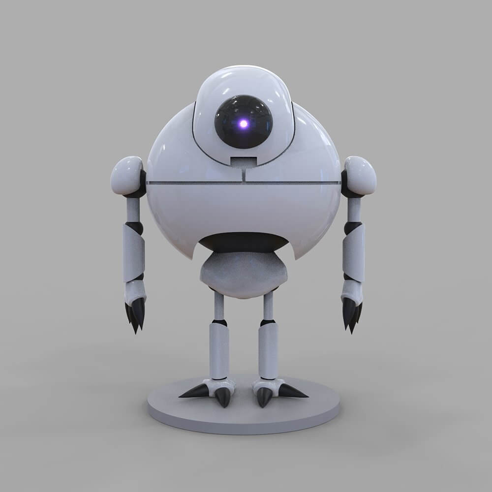 Dragon Ball GT Giru Robot - 3D Model by seanguerrez