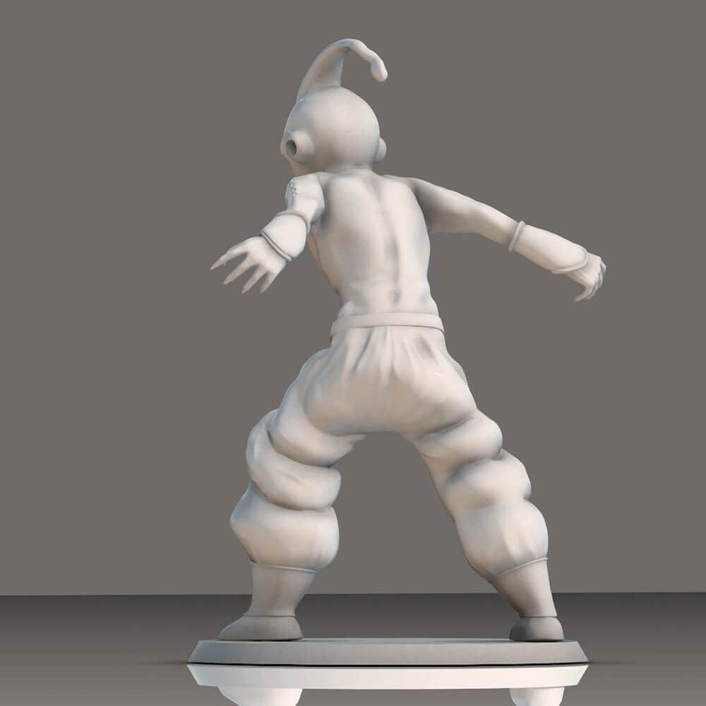 Dragon Ball Z - Kid Buu 3D Model by seanguerrez