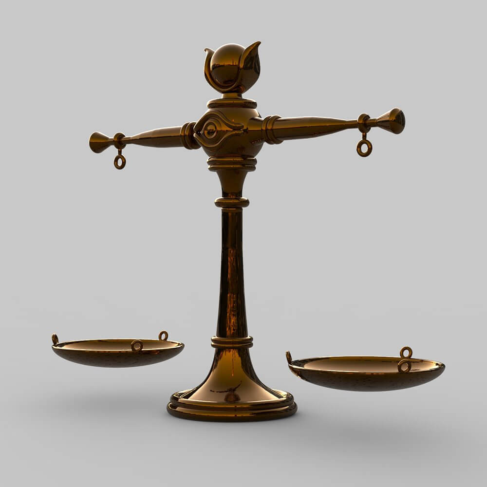 Yu Gi Oh Millennium Scale - 3D Model by seanguerrez