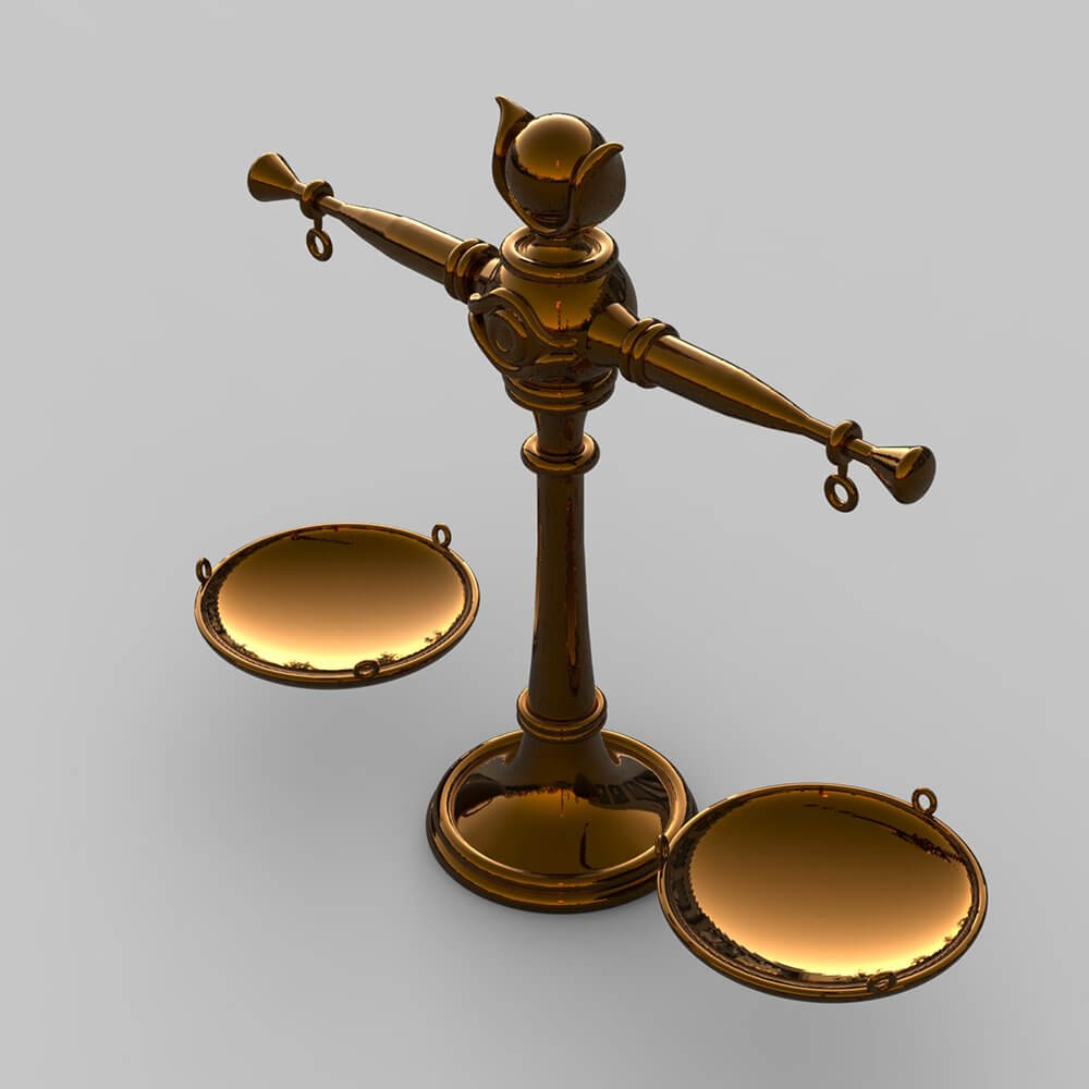 Yu Gi Oh Millennium Scale - 3D Model by seanguerrez