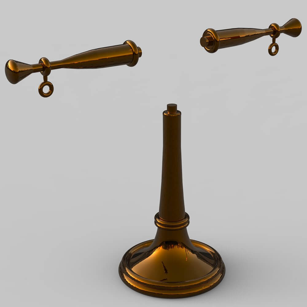 Yu Gi Oh Millennium Scale - 3D Model by seanguerrez