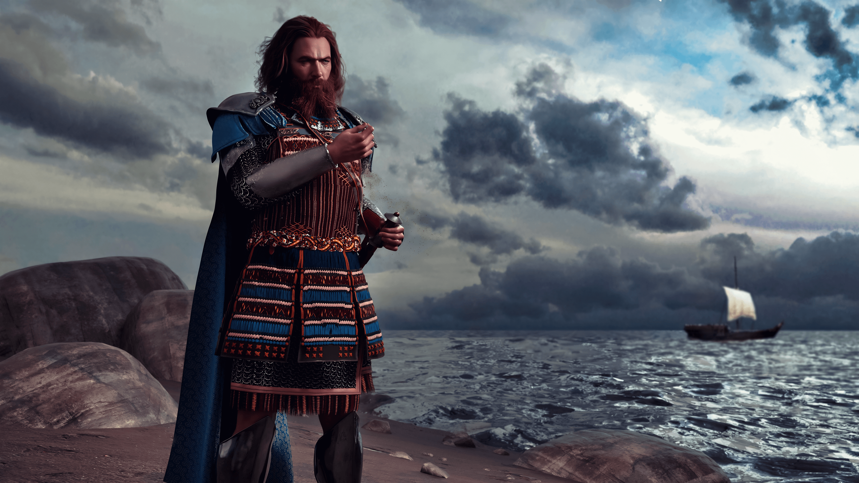 Dark Tides 3D Render, Digital Art by SeannyOg