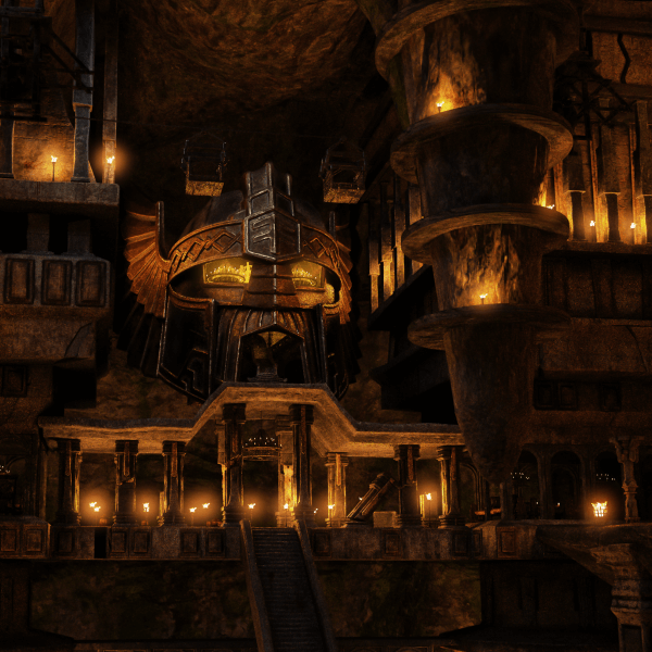 3D Art Gallery by SeannyOg at RenderHub