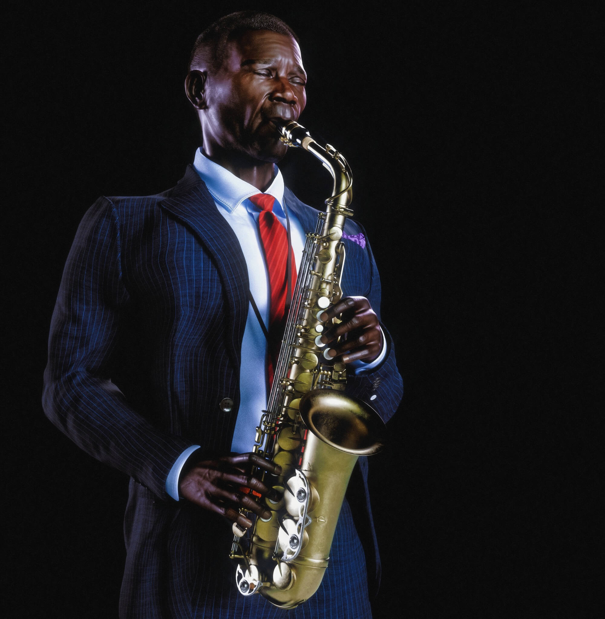 Jazzman 3D Render, Digital Art by SeannyOg