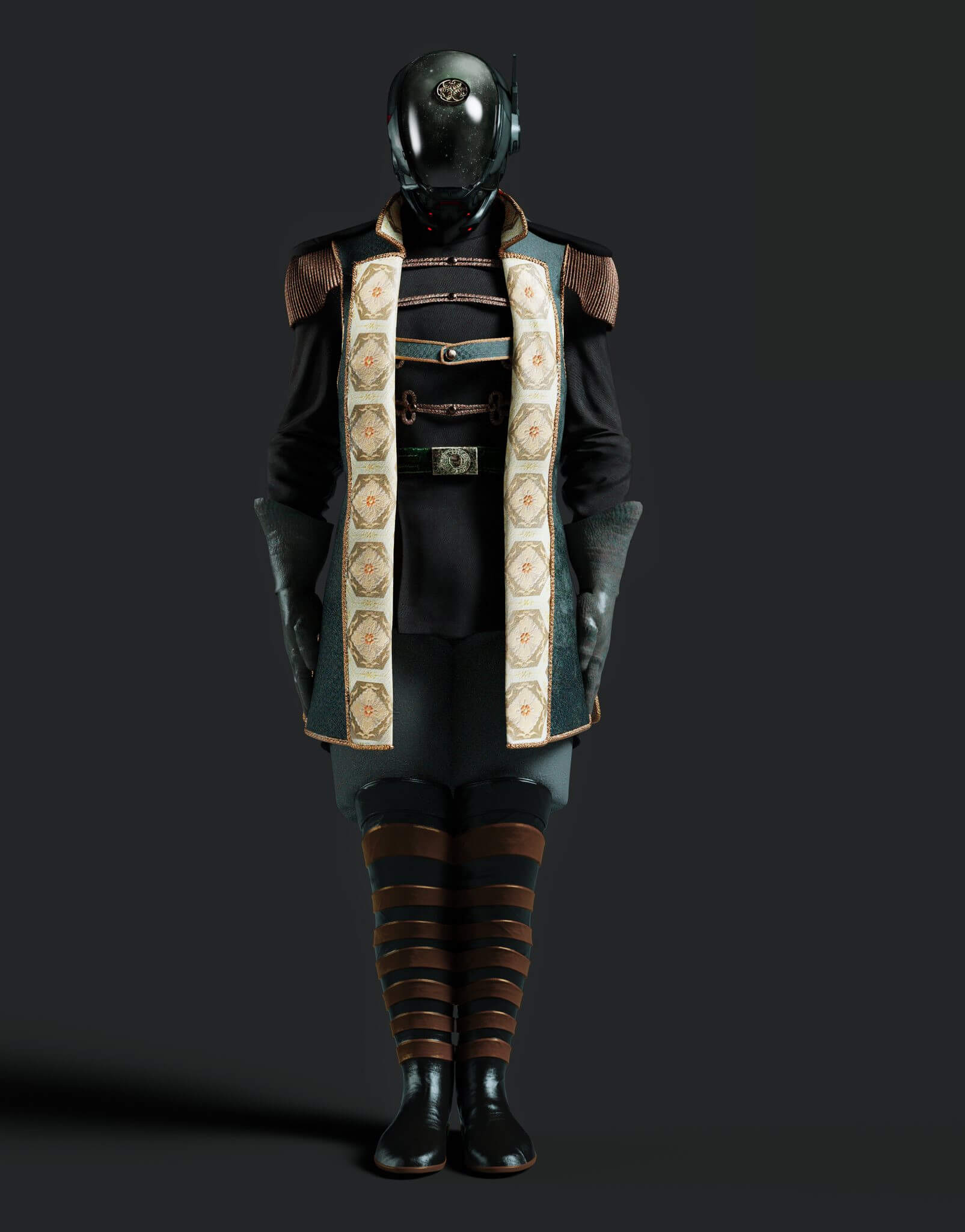 Sardaukar 3D Render, Digital Art by SeannyOg