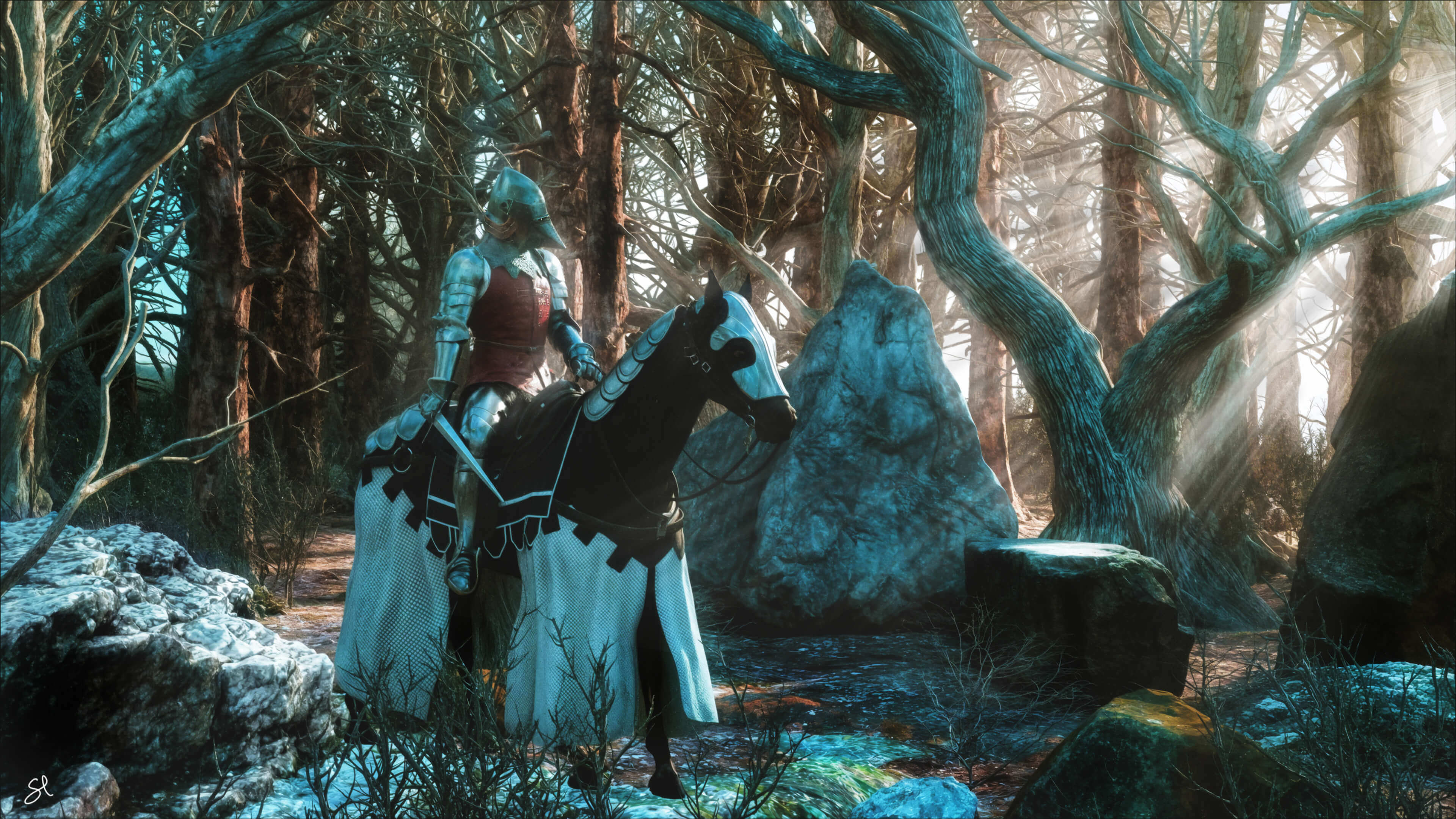 The Errant 3D Render, Digital Art by SeannyOg