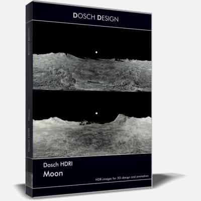 Dosch HDRI - Moon HDR Image by sebastiandosch